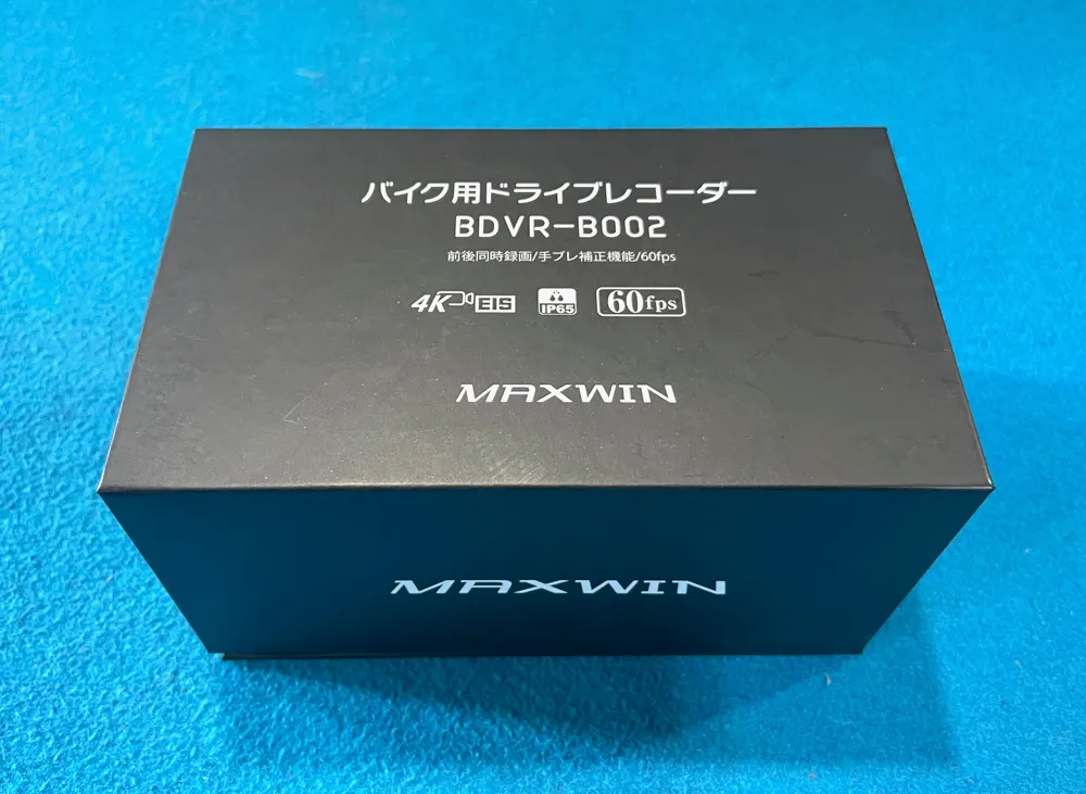 配線不要の前後同時録画ドラレコ「MAXWIN BDVR-B002」 | SasuRider.com